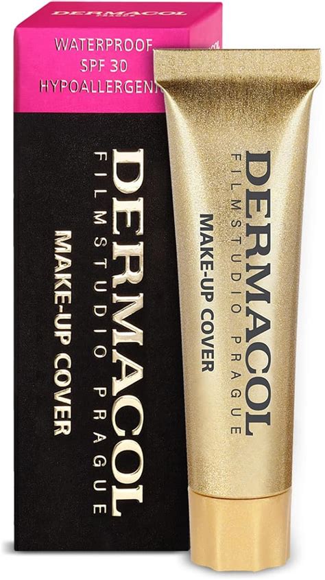 Dermacol Mini Full Coverage Foundation 13g Liquid Matte Makeup With Spf 30 Waterproof