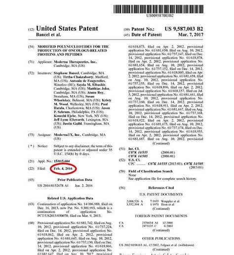 Bombshell Three Years Before Plandemic Began Moderna Patented