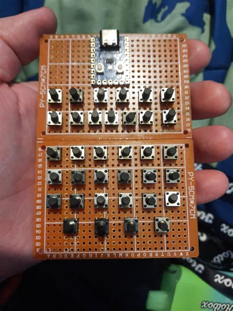 Making A Half Keyboard With Push Buttons Rarduino