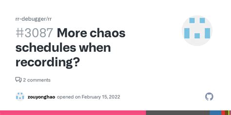 More Chaos Schedules When Recording · Issue 3087 · Rr Debuggerrr