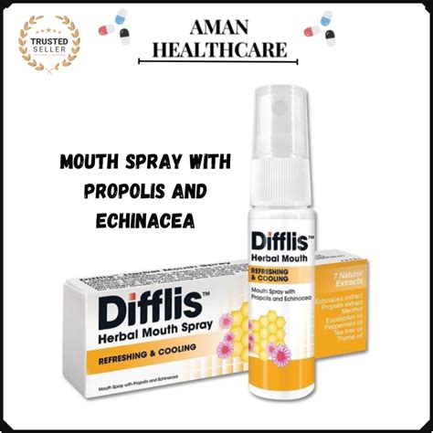 Difflis Herbal Mouth Spray 15ml Shopee Malaysia
