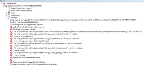 Solved Error When Running Script From Toolbox But Fine W Esri