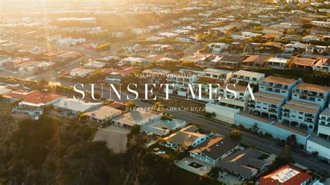 Sunset Mesa Malibu Youtube