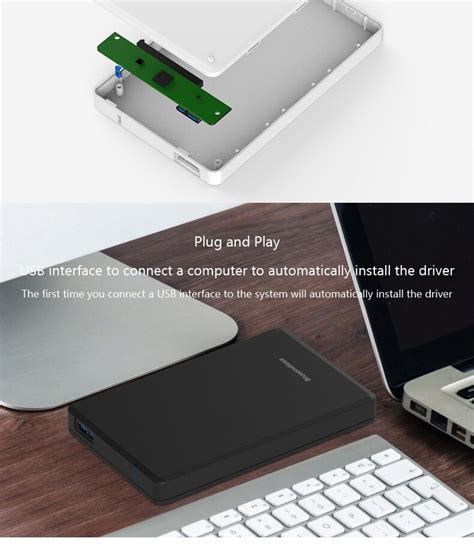 Blueendless HDD Case Inch SATA To USB Adap Grandado