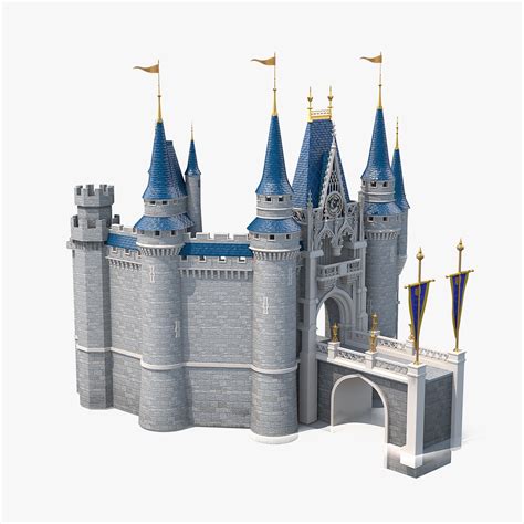 Castle Entrance 3d Model 20 Unknown Obj Max Free3d