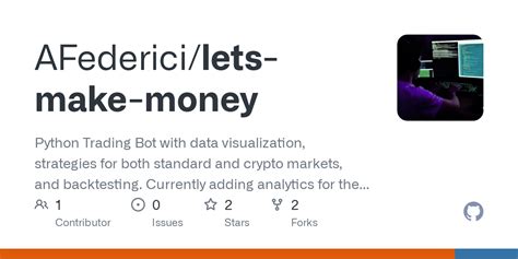 Github Afederici Lets Make Money Python Trading With Data Visualization Strategies For
