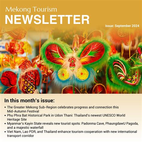 mekong tourism newsletter september 2024 issue