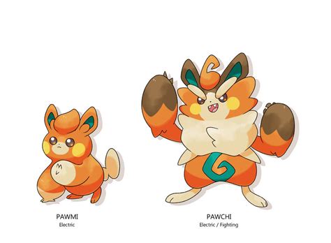 Fakemon Pawmi Evolution Speculation By Onehundredjams On Deviantart