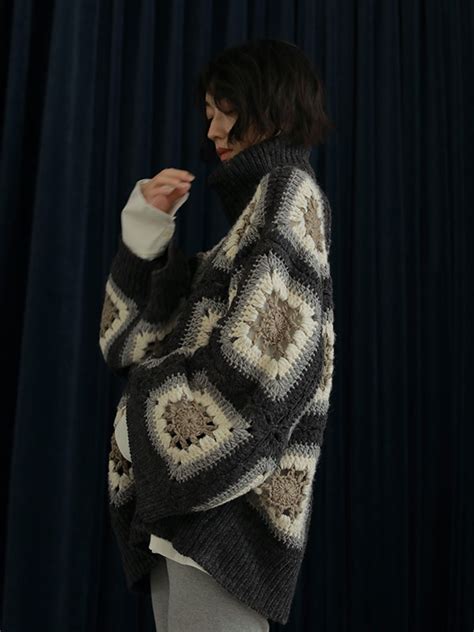 クロシェットタートルニットプルオーバーf Off White トップス │ Etre Tokyo Official Online Storeエトレトウキョウ