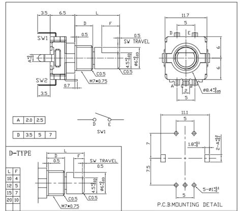 Encoder Rotativo 20improt