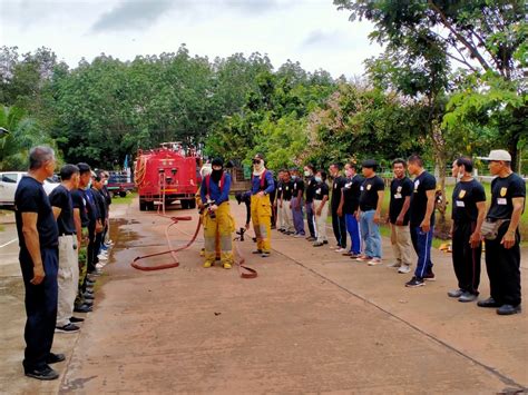 โครงการฝึกอบรม อปพร หลักสูตรทบทวน