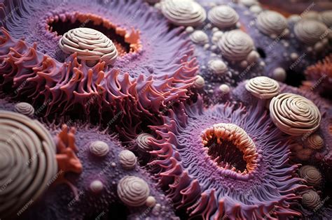 Premium Ai Image A Spreading Bacterial Colony With Intricate Patterns