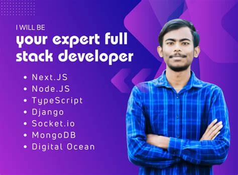 Be Your Full Stack Developer For Nextjs Nodejs Typescript By Devsajeeb Fiverr