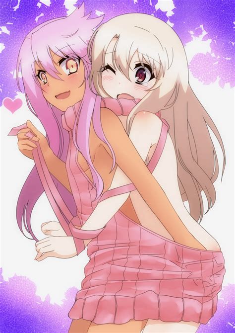 Illyasviel Von Einzbern And Chloe Von Einzbern Fate And 1 More Drawn