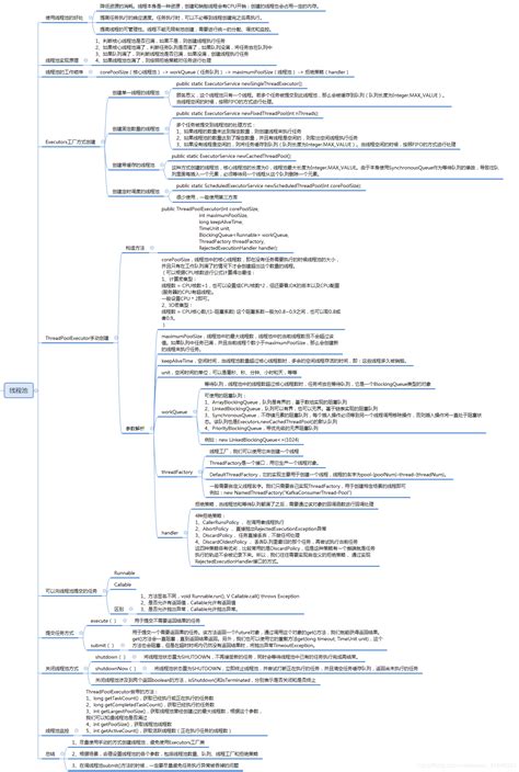 思维导图系列之java多线程知识梳理 线程调度思维导图 csdn博客