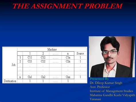 Ppt The Assignment Problem Powerpoint Presentation Free Download