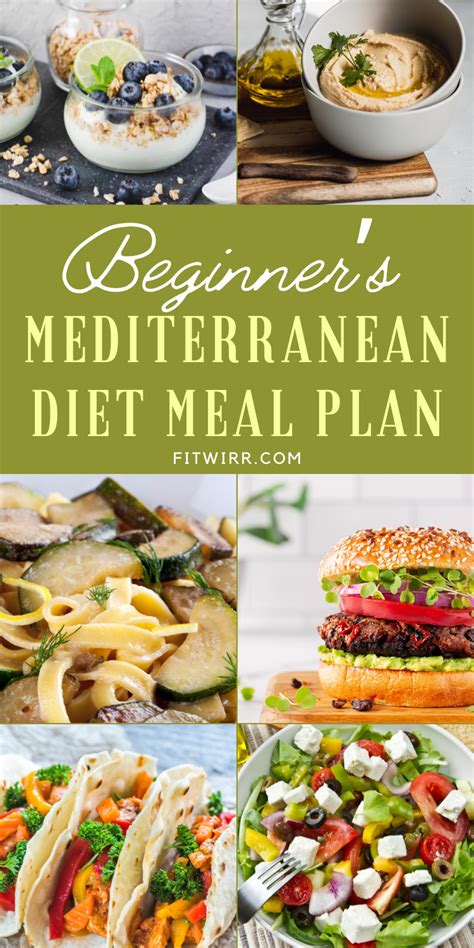 7 Day Mediterranean Diet Meal Plan Recipes For Beginners Nourish Fit