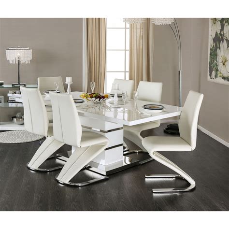Modern White Dining Room Furniture
