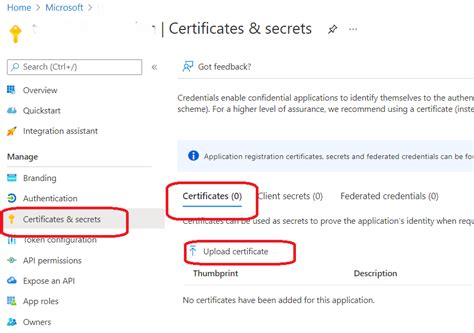 microsoft identity web azure ad client credential flow with