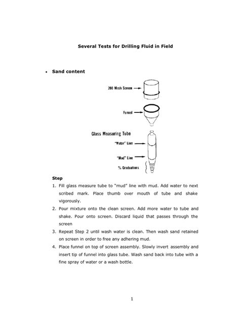 Mud Test Pdf Titration Chemistry