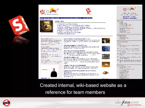 Salesforce Agile Transformation Agile 2007 Conference Ppt