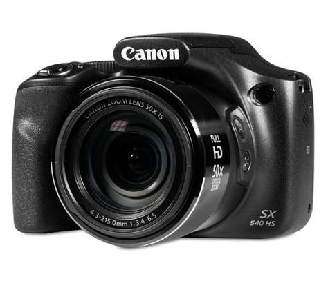 Buy CANON PowerShot SX540 HS Bridge Camera - Black | Free Delivery | Currys