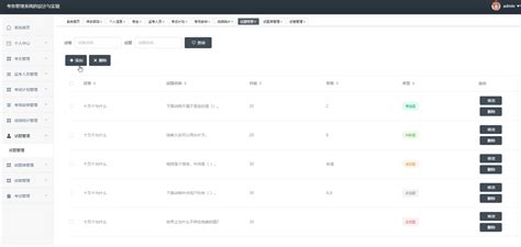 基于springboot Vue的考务管理系统的设计与实现开源的考务系统 Csdn博客