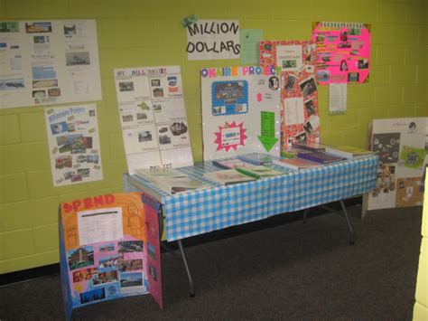 Mrssanders 4th Grade Class Million Dollar Projects