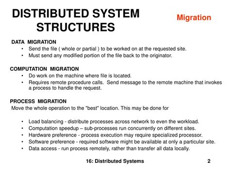 ppt distributed system structures powerpoint presentation free