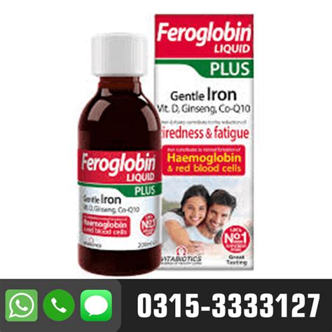 Buy Original Feroglobin Liquid Plus Online In Pakistan Starting At