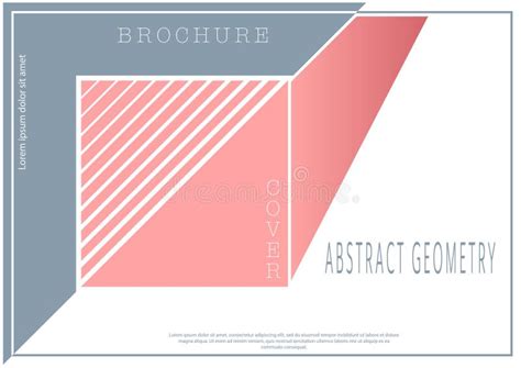 Abstract Geometry Layout Of The Cover Design Brochure Poster Banner