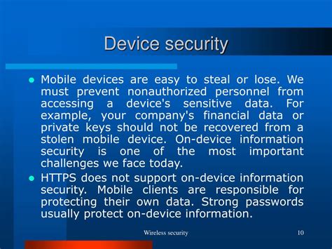 Ppt Data Security In Mobile Java Applications How To Select And Use