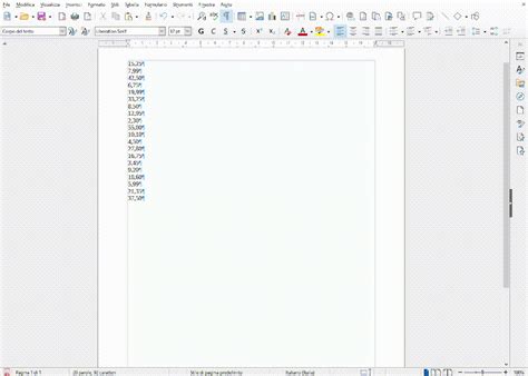 Automated Indentation Decimal Tabulated Amounts English Ask Libreoffice