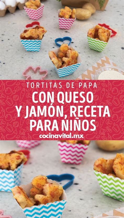 Tortitas De Papa Con Queso Y Jamón Receta Para Niños Receta Papas