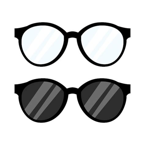 Premium Vector Glasses Designs Vector Illustrations Set