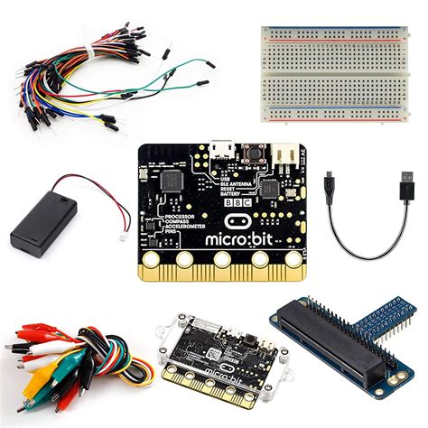 Starter Kit Bbc Microbit Officiel Kit De Démarrage Complet Avec