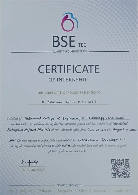 Sournaa Sri A On Linkedin Hey Connections Im Feeling Elated To Share My Internship Certificate…