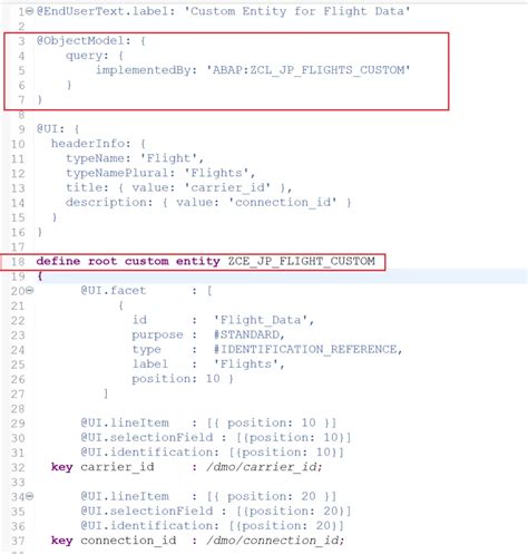 Abap Restful Application Programming Model 18 Custom Entity Discovering Abap