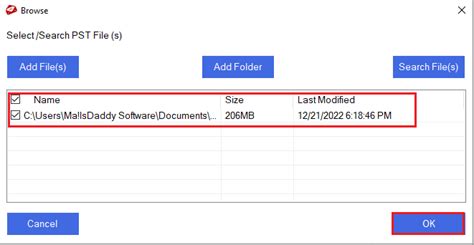 Working Guide Of MailsDaddy PST File Converter