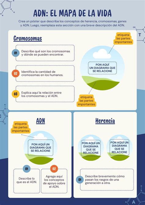 Plantillas De Genetica Gratis Y Personalizables Canva