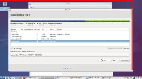 Dual Boot Can T Find The Free Space In The Partition Table While Installing Ubuntu Ask Ubuntu
