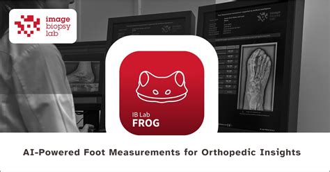 Imagebiopsy Lab Launches Ib Lab Frog Ai Powered Foot Measurements For
