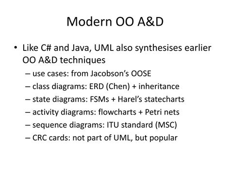 ppt cse311 object oriented design and implementation powerpoint