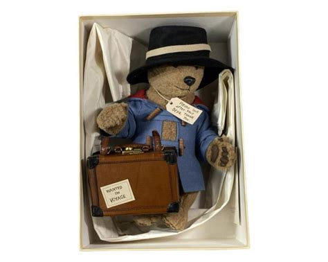 Vintage R John Wright Paddington Bear Limited Edition Doll Aug 14