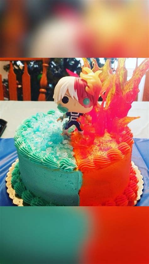 Todoroki ️😭 Torta De Anime Pasteles Divertidos Pasteles Increíbles