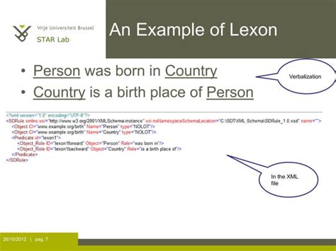 Semantic Decision Rule Markup Language V10 Specification Ppt