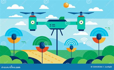 drones equipped with advanced sensors scan fields and create maps to precisely determine the