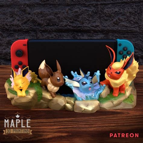Nintendo Switch Dock 3d Etsy