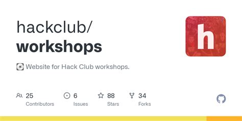 Github Hackclubworkshops Website For Hack Club Workshops