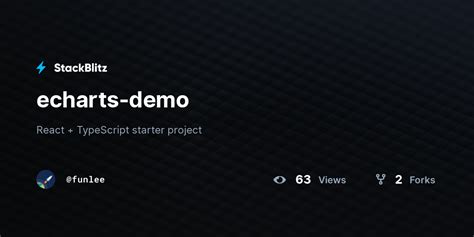Echarts Demo Stackblitz